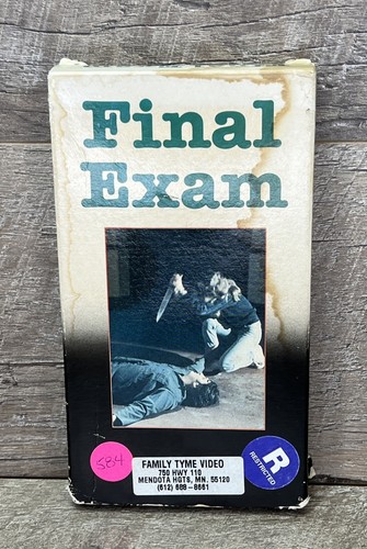 FINAL EXAM First Release 1981 Embassy Video Horror VHS Video Tape ...