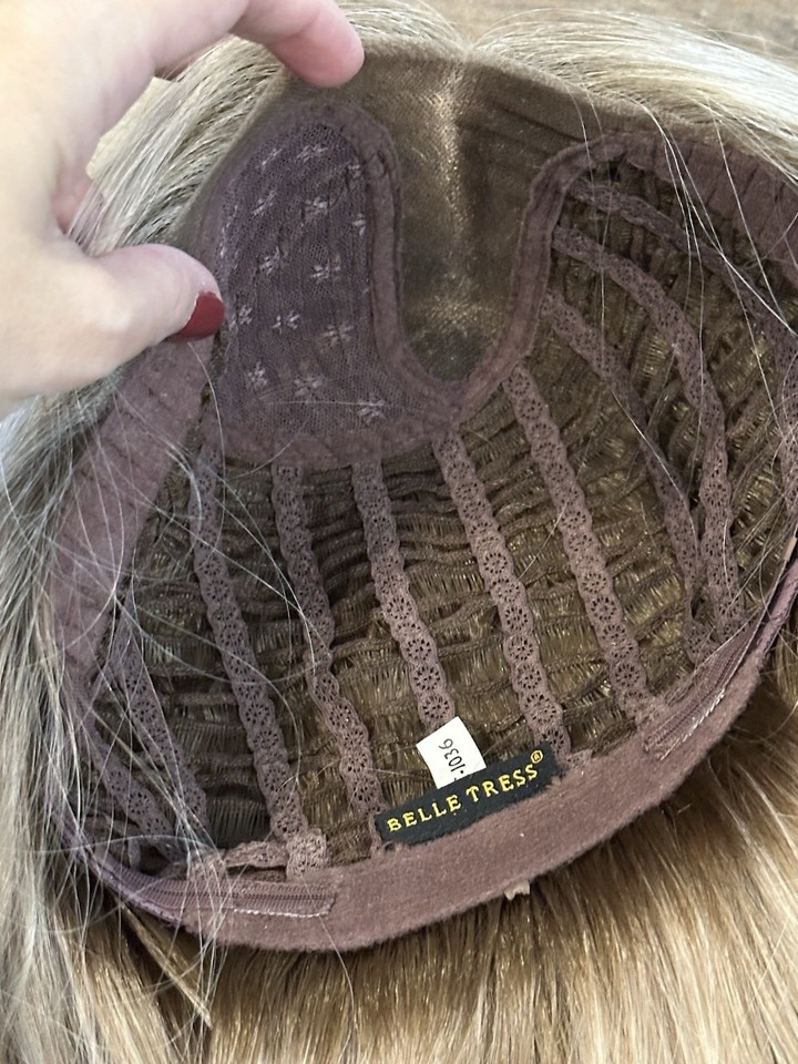 Belle Tress Nottingham Wig In Crushed Almond Blonde R! Beautiful Wavy ...