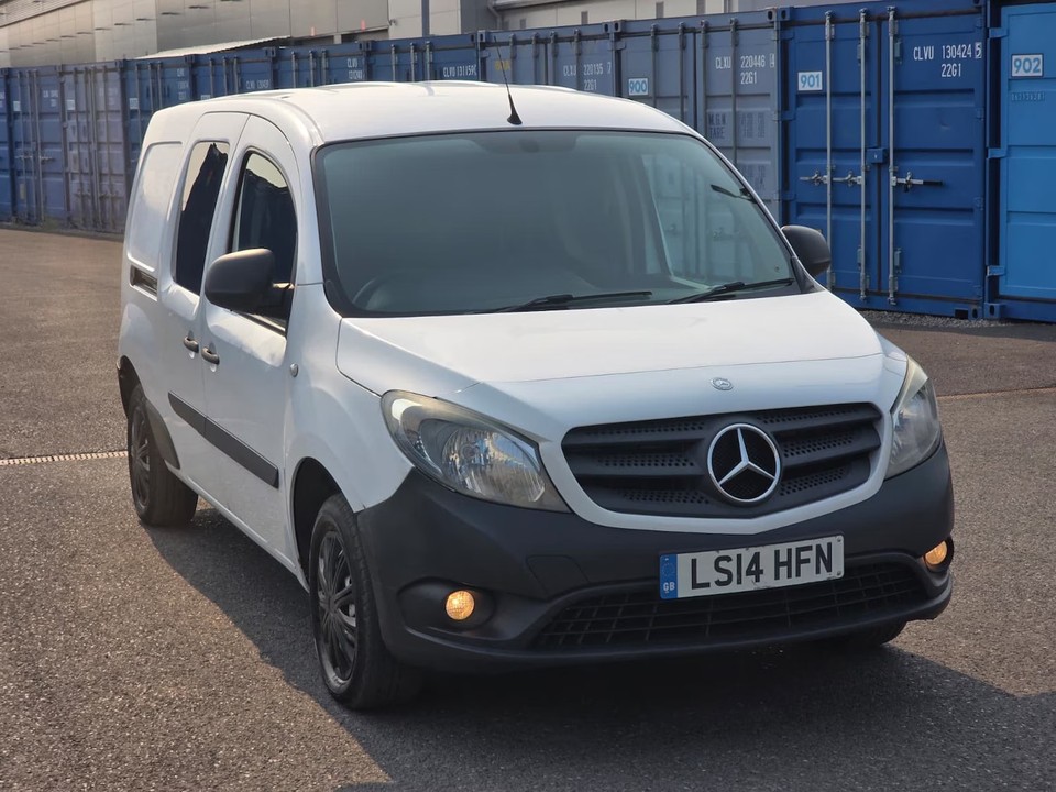 2014 Mercedes-Benz Citan Crew Cab 5 SEAT X LWB 109 CDI Van PANEL VAN ...