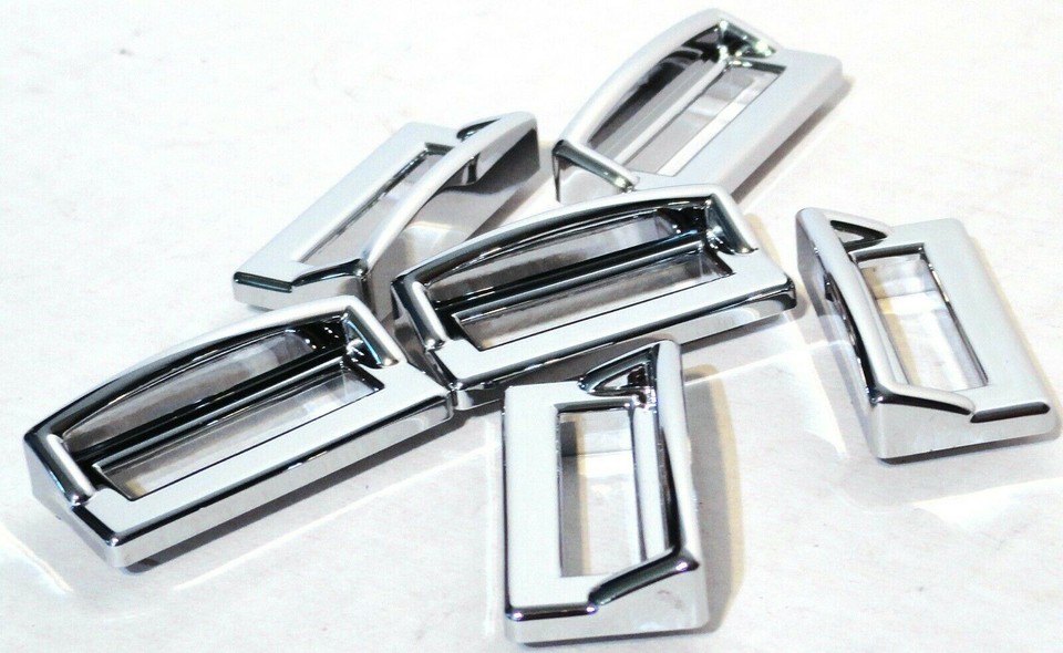 Switch Label Bezel Set Visor Chrome for 359 379 Peterbilt 1977-00 GG ...