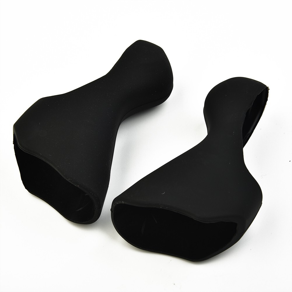 1Pair Black Bicycle Brake Lever Covers For St-5700 105 Gear Brake Lever ...