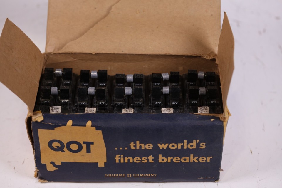 Square D 30a QOT 23030 Tandem Breaker 120/240 w/ Hook (Single Unit ...