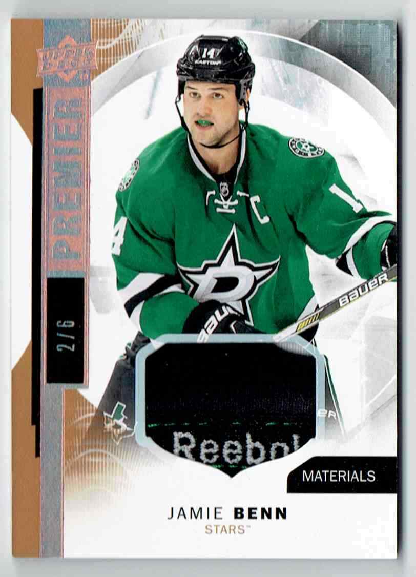2015-16 PREMIER JERSEYS BRAND LOGO PATCH JAMIE BENN REEBOK TAG 2/6 ...