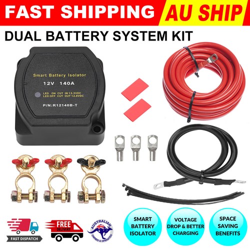 12V Dual Battery System Smart Isolator Voltage Sensitive Relay VSR ...