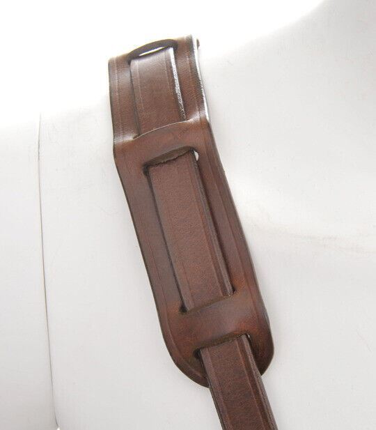 Brown Leather US M7 Paratrooper Tanker Shoulder Holster Premium Leather ...