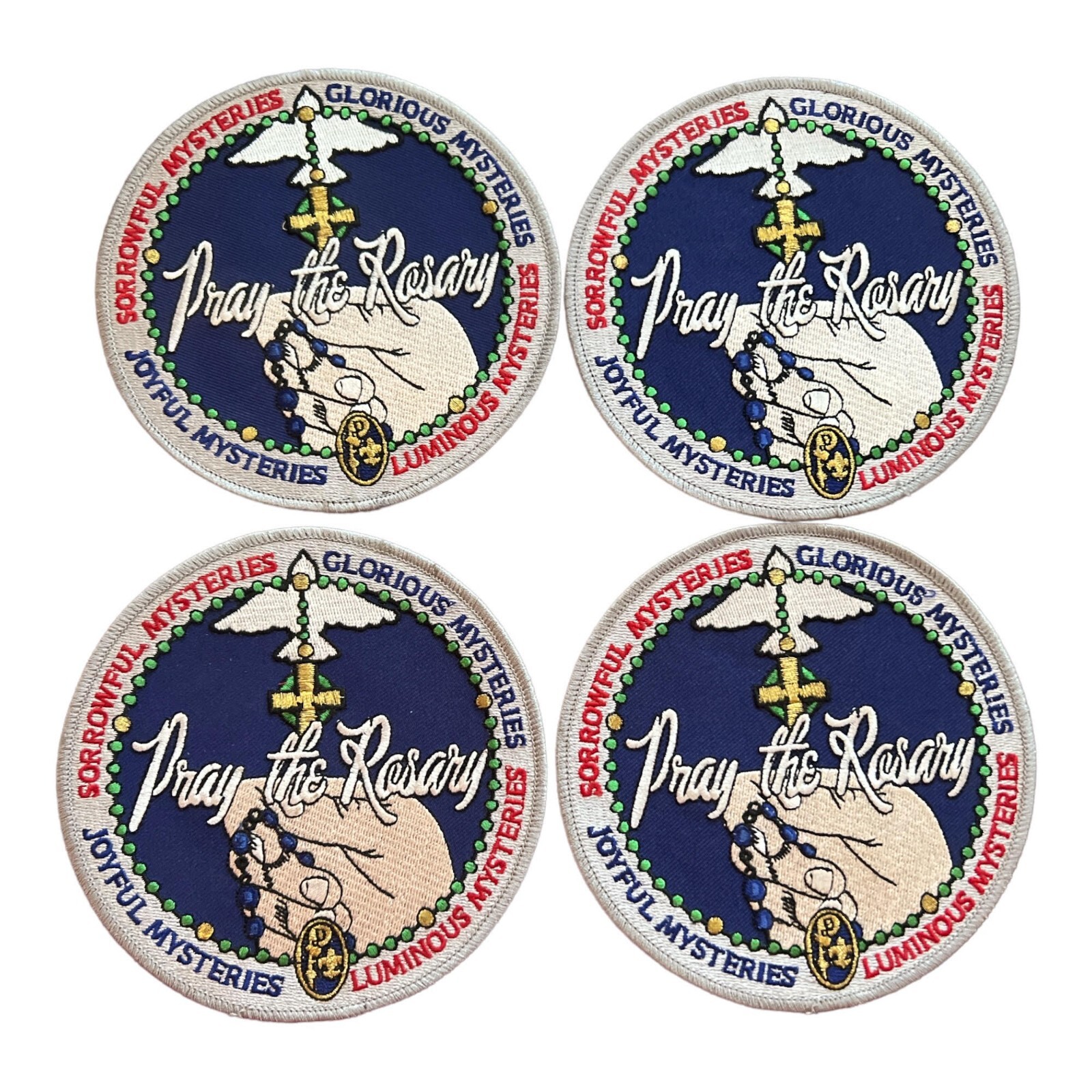 BSA National Catholic Committee On Scouting-Set of 4- Pray the Rosary ...