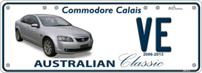 HOLDEN VE Commodore Calais Novelty Number Plate | eBay Australia