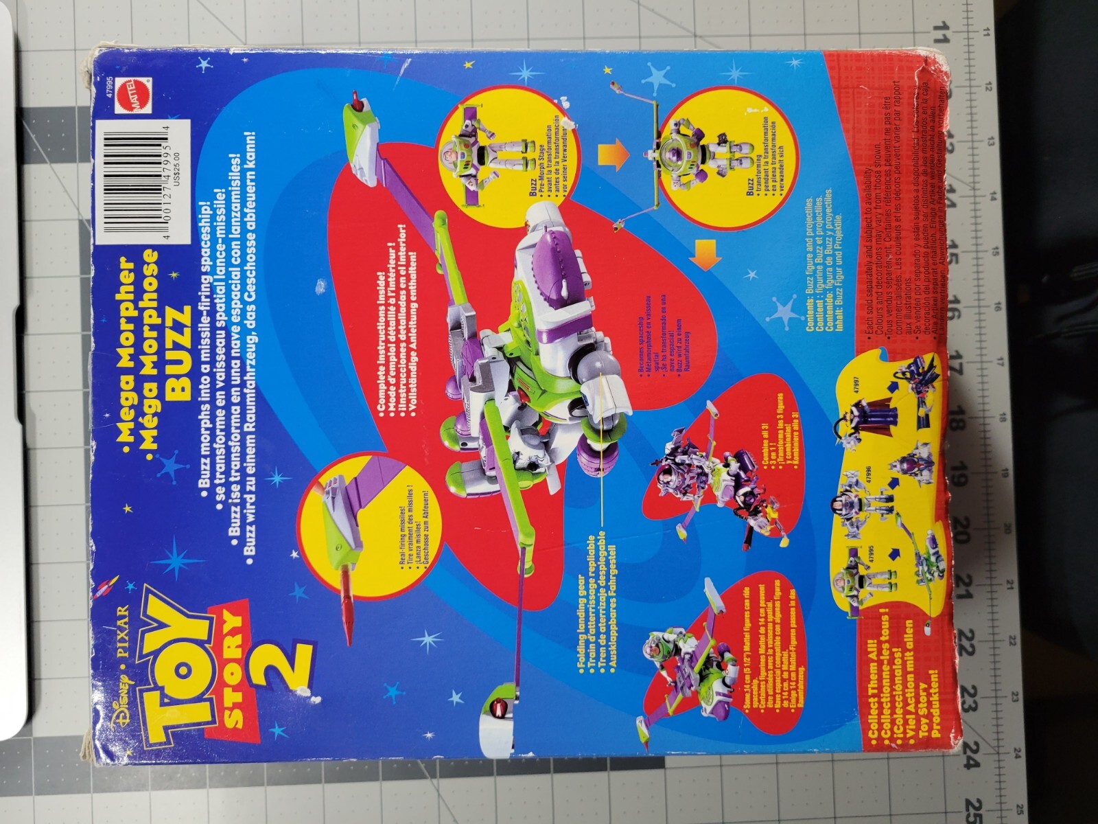 Disney Toy Story 2 Mega Morpher Buzz LIghtyear Module I Transformer ...