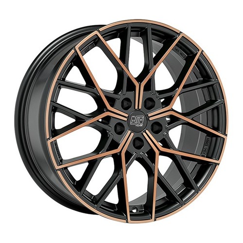 ALLOY WHEEL MSW MSW 74 FOR VOLKSWAGEN ID.4 8X19 5X112 MATT BLACK COPPER ...