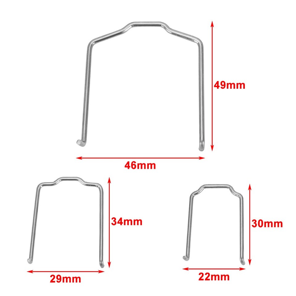 3X Radiator Hose Retaining Spring Clip Clamp For BMW E39 E60 E90 325i ...
