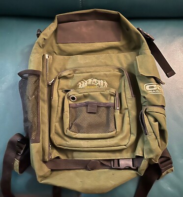 CCS Skateboard Backpack 90’s Mail Order Skate Magazine Green Canvas | eBay