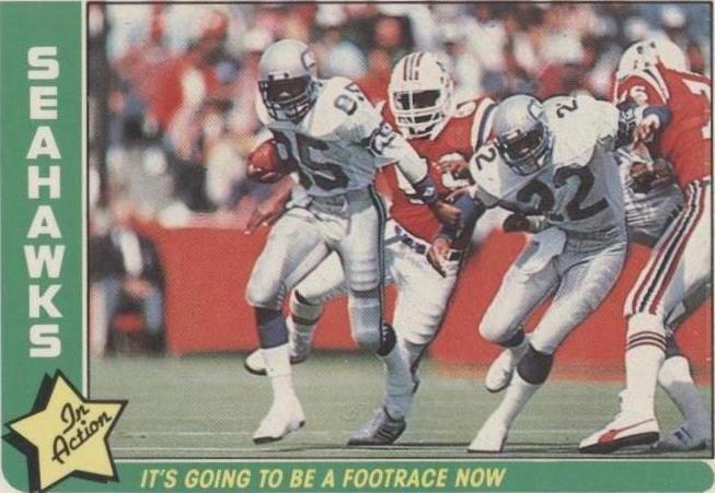 1985 Fleer in Action - Seattle Seahawks #78 for sale online | eBay