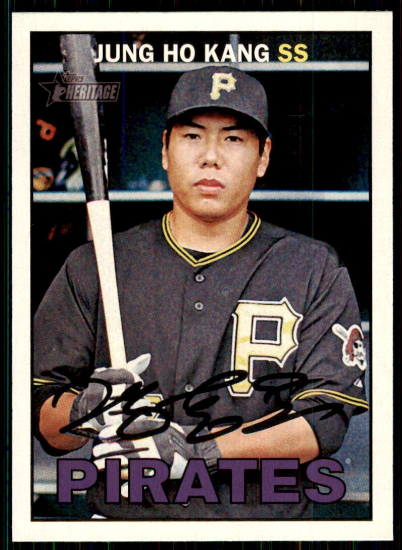 2016 Topps Heritage Jung Ho Kang Pittsburgh Pirates #44 MLB Baseball | eBay