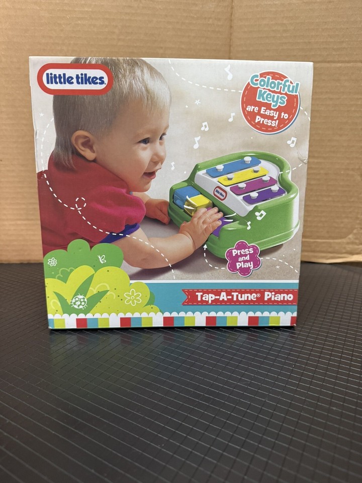 Little Tikes Music Time Tap-A-Tune Piano with Colorful Keys 6+ Months ...