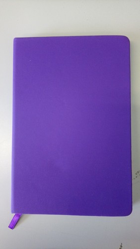 Plain A5 Purple Hardback Notebook - Lined | eBay UK
