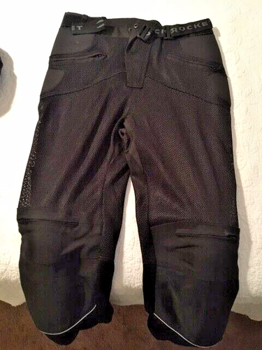 Motorcycle Jacket Joe Rocket Ballistic series Black Jacket and Pants ...