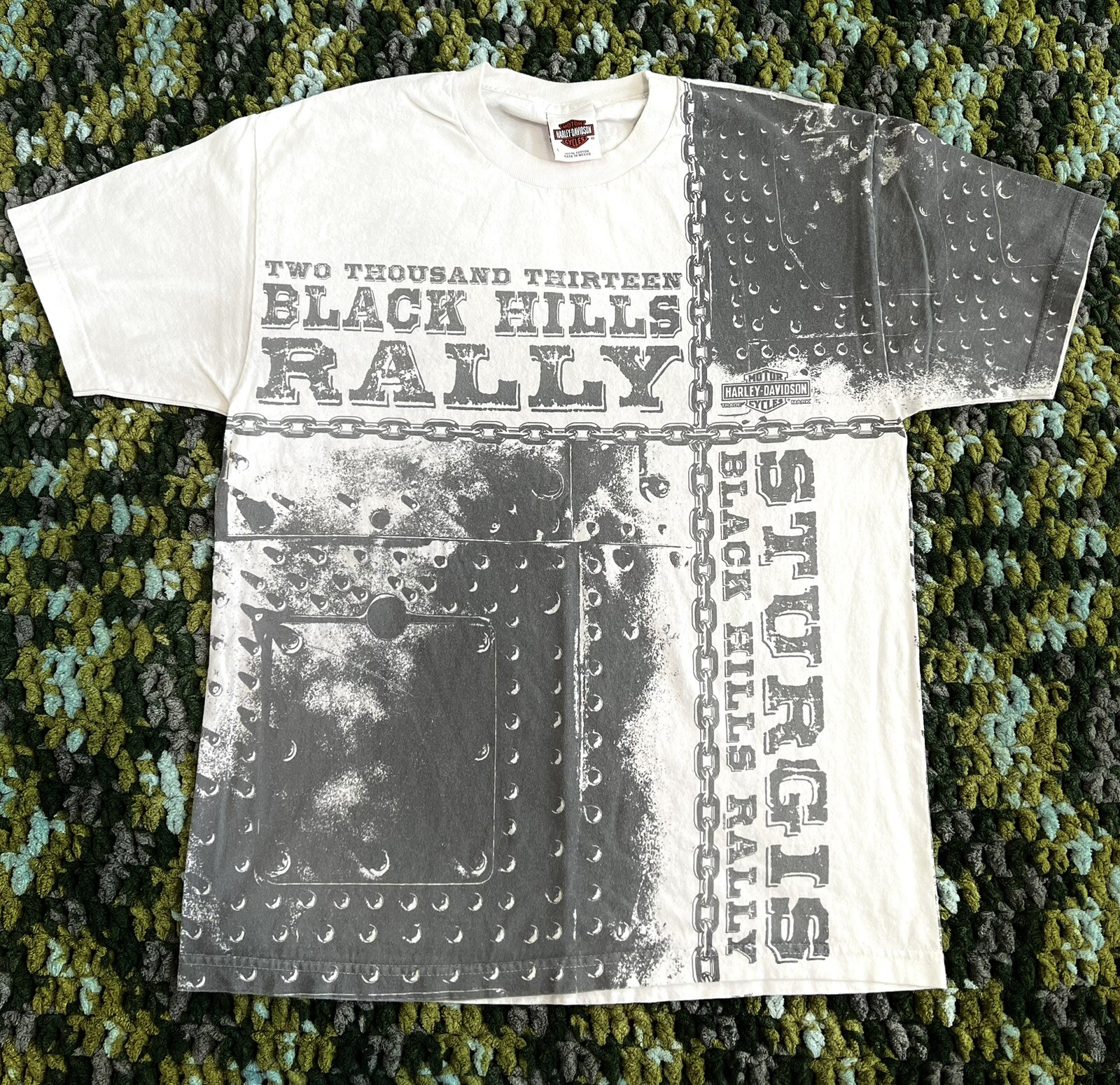 2013 Black Hills Rally Harley Davidson SD All Over Pr… - Gem