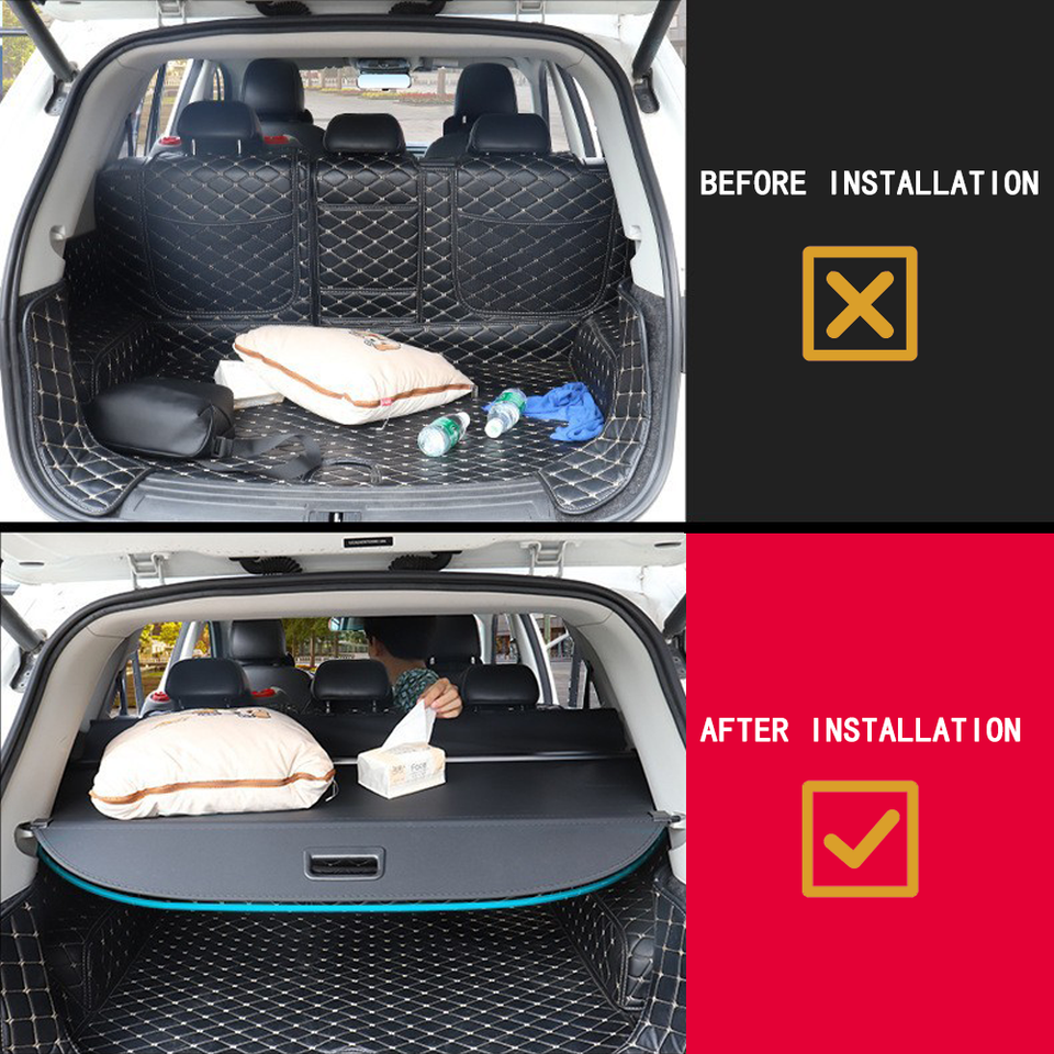 Rear Trunk Shade Retractable Shield Cargo Cover for Explorer 2020-2025 ...