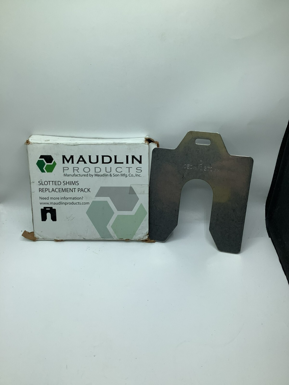 (QTY 10) Maudlin Products 302/304SS Slotted Shim 0.50"5x5 1-5/8" 84543 FREE SHIP | eBay