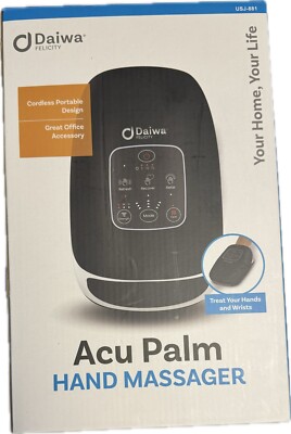 Daiwa Felicity Cordless Hand Massager Machine, Arthritis, Carpal Tunnel ...