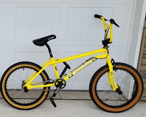 2019 GT Pro Performer HERITAGE 20" Yellow Freestyle Mongoose Haro Sport ...