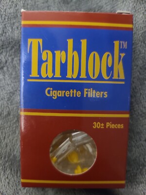 New Tarblock Cigarette Filters | eBay