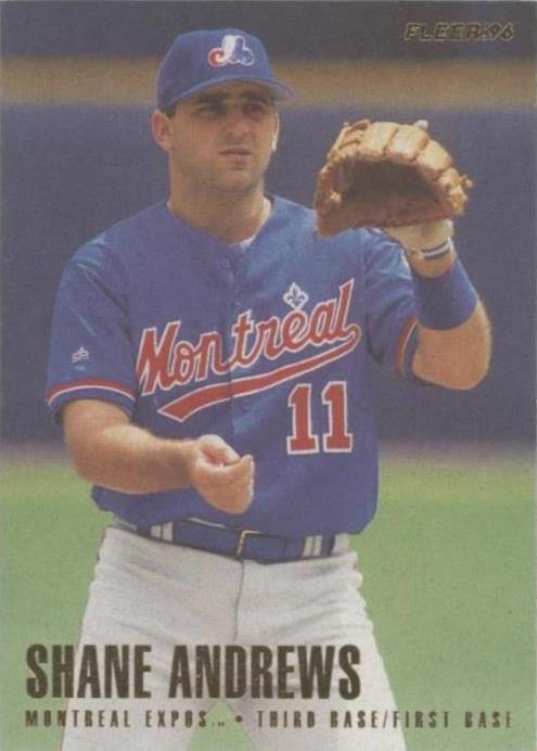 1996 Fleer - Shane Andrews #451 for sale online | eBay
