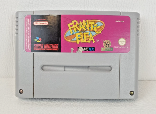 Jeu Super nintendo snes Frantic Flea GameTek version pal | eBay