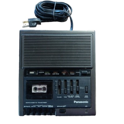 Dictation Machines - Panasonic Microcassette Transcriber Model