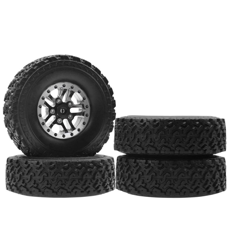 OD 2.75" Rubber Tires & Metal Beadlock Wheel Rims Compatible with MN ...