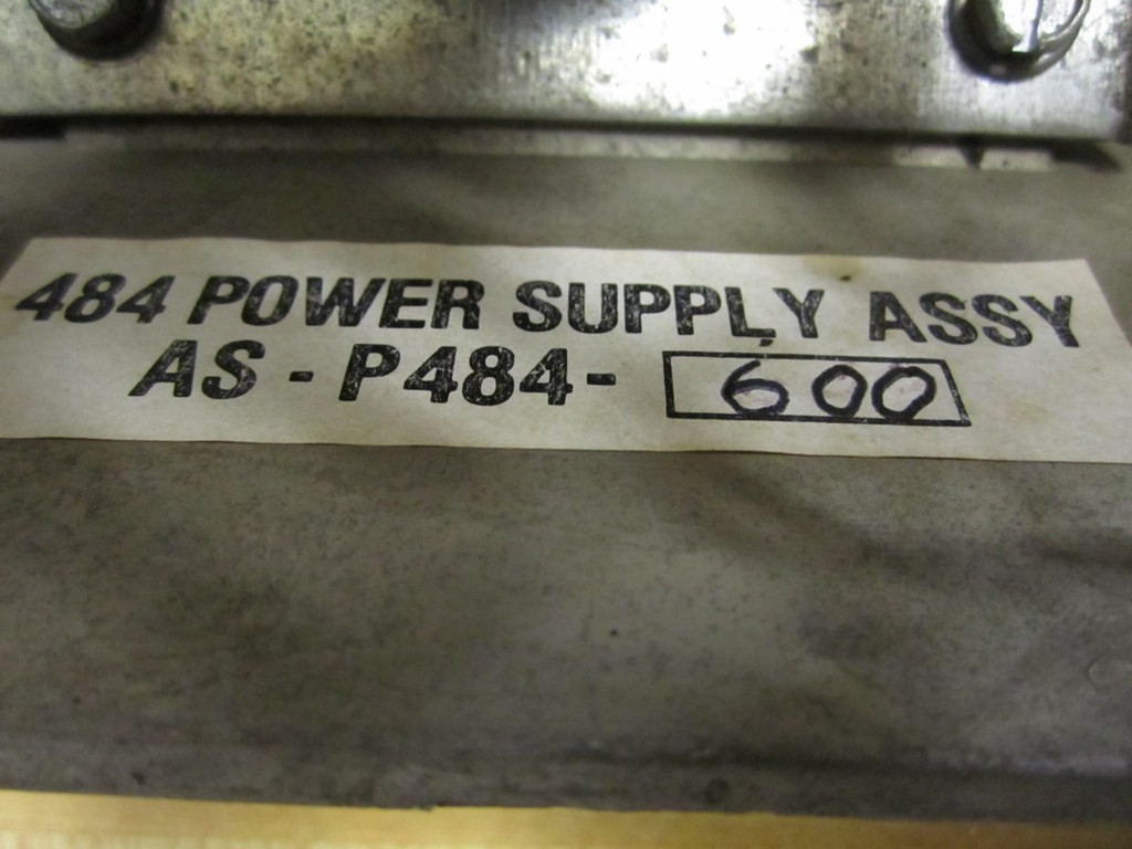Gould As-p484-600 Power Supply S484 Modicon 484 Controller PLC DH for ...