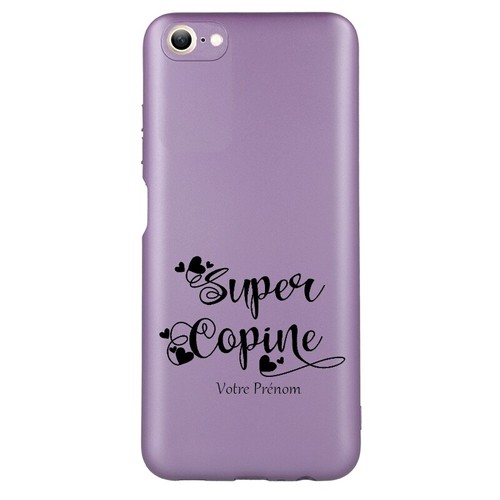 Coque violet pour Iphone 7 8 SE super copine 3666572615003 | eBay