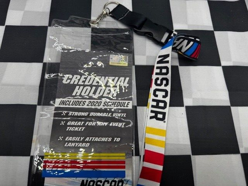 NASCAR Lanyard & Credential Holder NEW | eBay