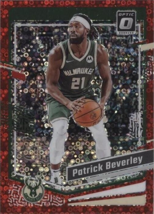 2023-24 Panini Donruss Optic - Patrick Beverley #168 Red Fast Break ...