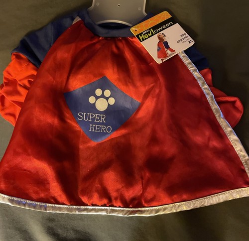 Halloween Super Boy Hero Dog Costume XS | eBay