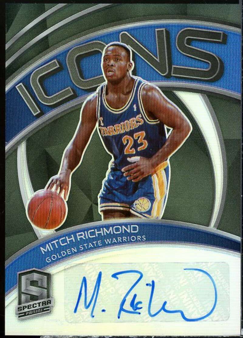 Mitch Richmond Card 2020-21 Panini Spectra Icons Autographs #4 | eBay