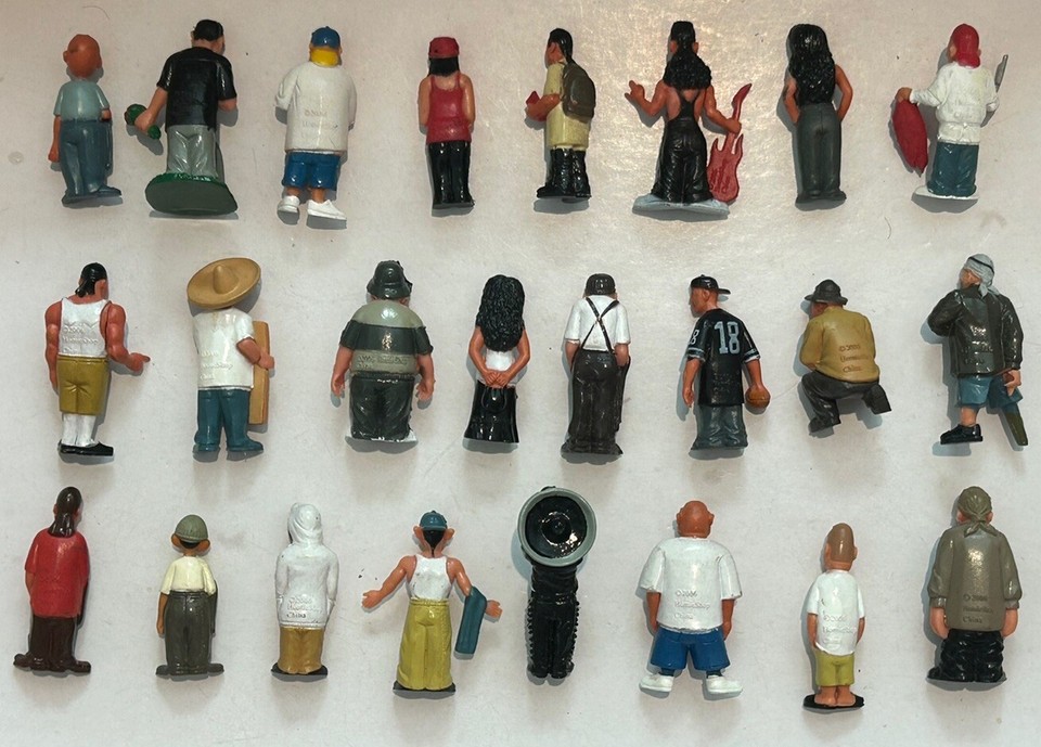 Homies Series 10 Complete set of 24 figures Rare Vintage 1/32 Scale ...