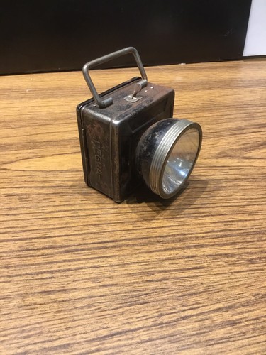Vintage Iron PEGRA Bike Light 1939 w/ Eveready 1940 Batteries Germany ...