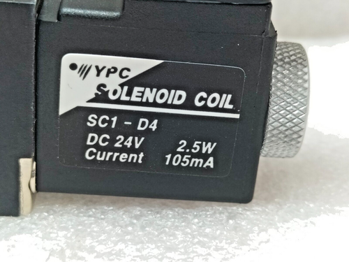 YPC SF2601-IP SOLENOID VALVE WITH SC1-D4 SOLENOID COIL 24VDC | eBay