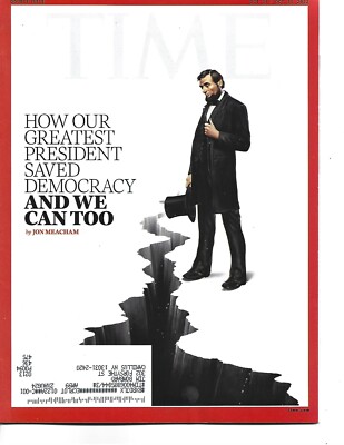 OCTOBER 24 2022 TIME MAGAZINE ABE LINCOLN SAVING DEMOCRACY #METOO XI ...