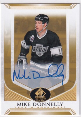 2020-21 SP Signature Legends Mike Donnelly Auto | eBay