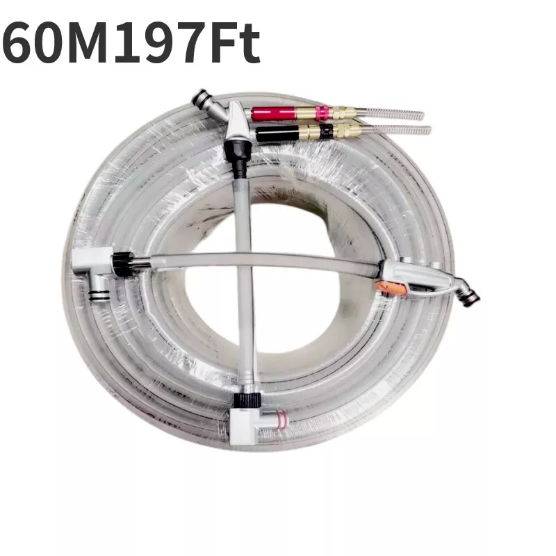 60M 197Ft 11~16mm silicone Conductive Powder hose for Gema Powder ...