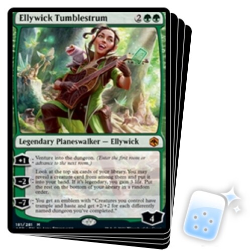 ELLYWICK TUMBLESTRUM X4 Adventures In The Forgotten Realms AFR ...