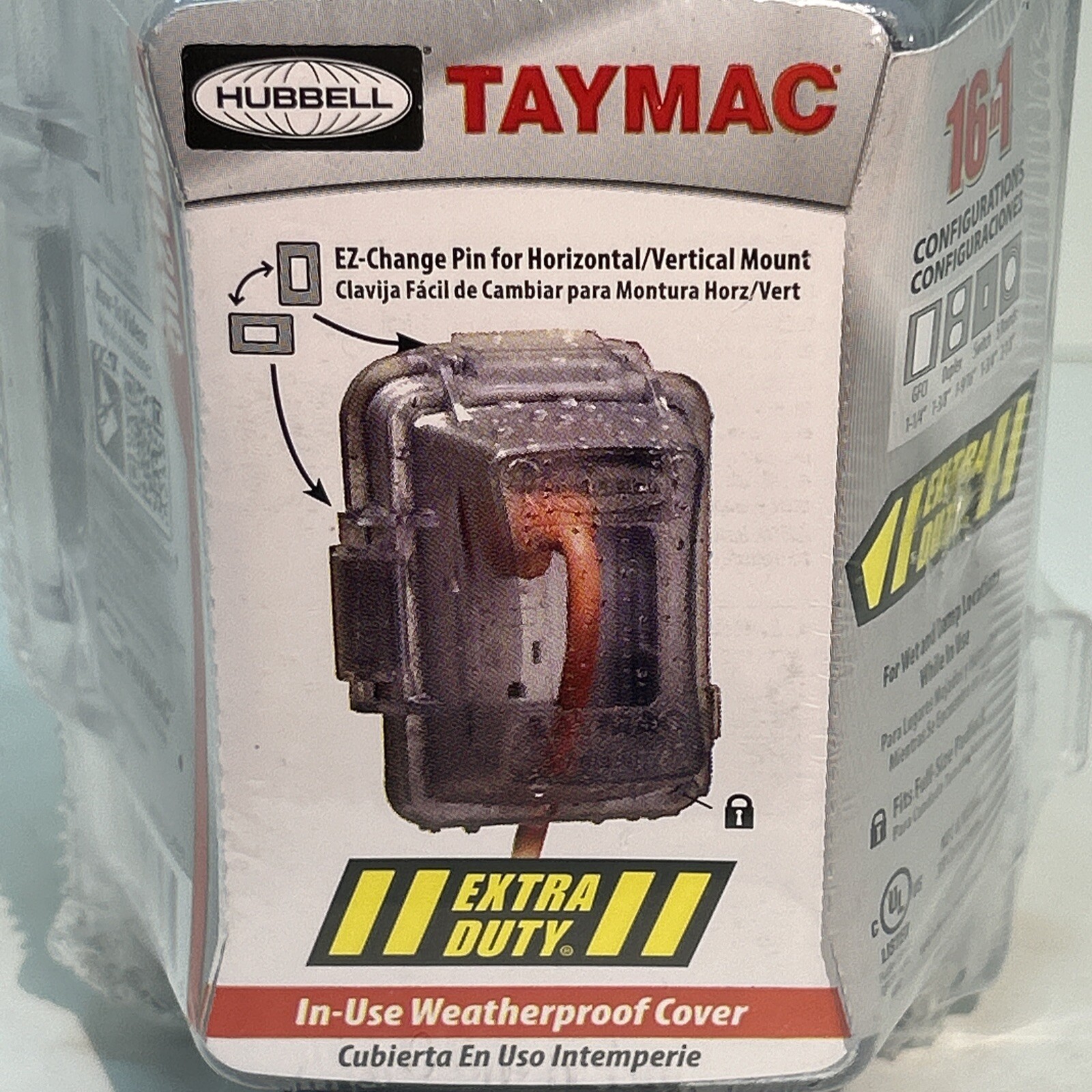 TayMac MM420C 1Gang Nonmetallic Extra Duty Weatherproof In Use 16 in 1 ...