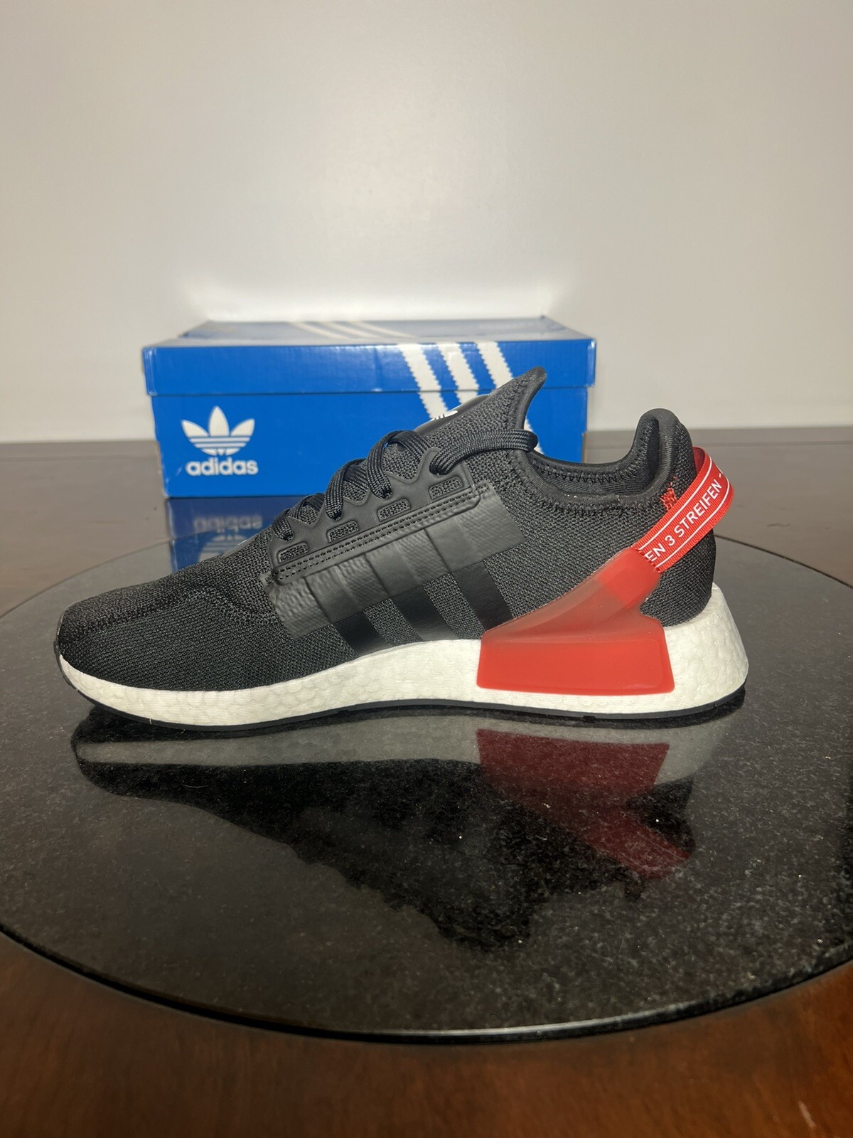 Size 11.5 - adidas NMD_R1 V2 Core Black for sale online | eBay