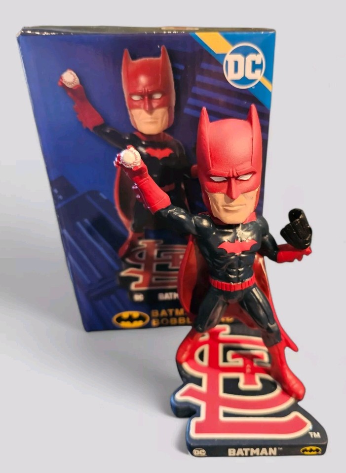 *Brand NEW* St. Louis Cardinals Batman Bobblehead DC Theme Night 8/2 ...