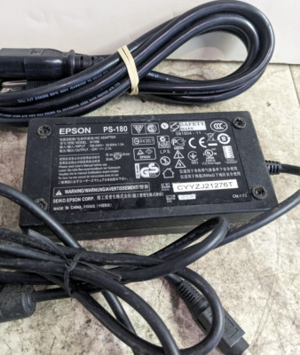 Epson PS-180 AC Adapter Power Supply M159B Printers C8255343 TM-T88V ...