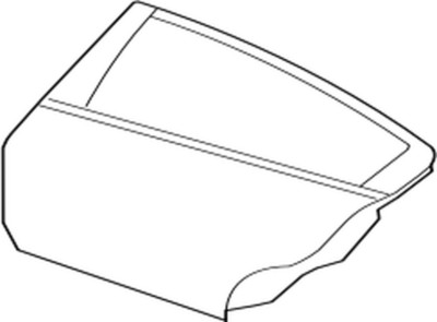 82101-9DC0A Nissan Door assy-rear, lh 821019DC0A, New Genuine OEM Part ...