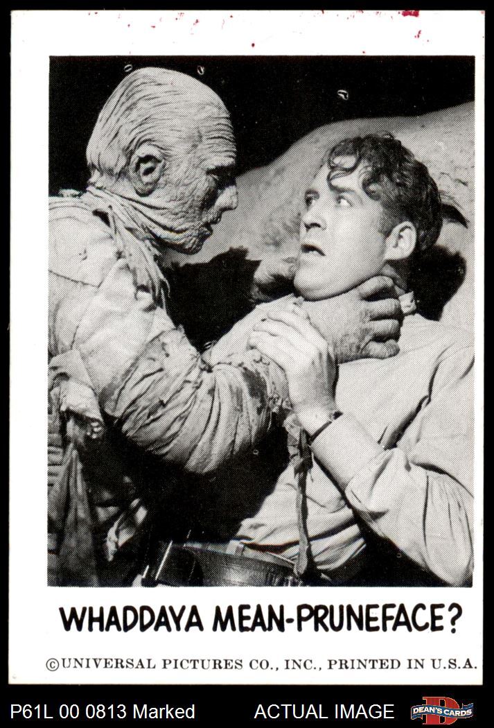 1961 Leaf Spook Stories #7 Whaddaya Mean - Pruneface? 1.5 - FAIR | eBay