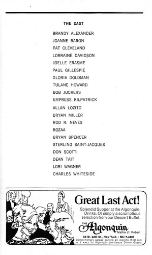 Sexual Musical "LET MY PEOPLE COME" Earl Wilson, Jr. / Dean Tait 1976 ...